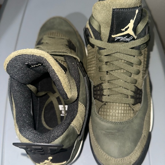 Jordan | Shoes | Olive Jordan 4s | Poshmark